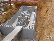 Cedar Ridge Farm: Dry stack concrete block construction